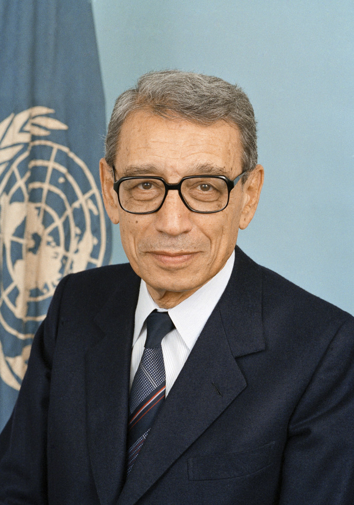 Angaben zur Person: Boutros Boutros Ghali (1922-2016)